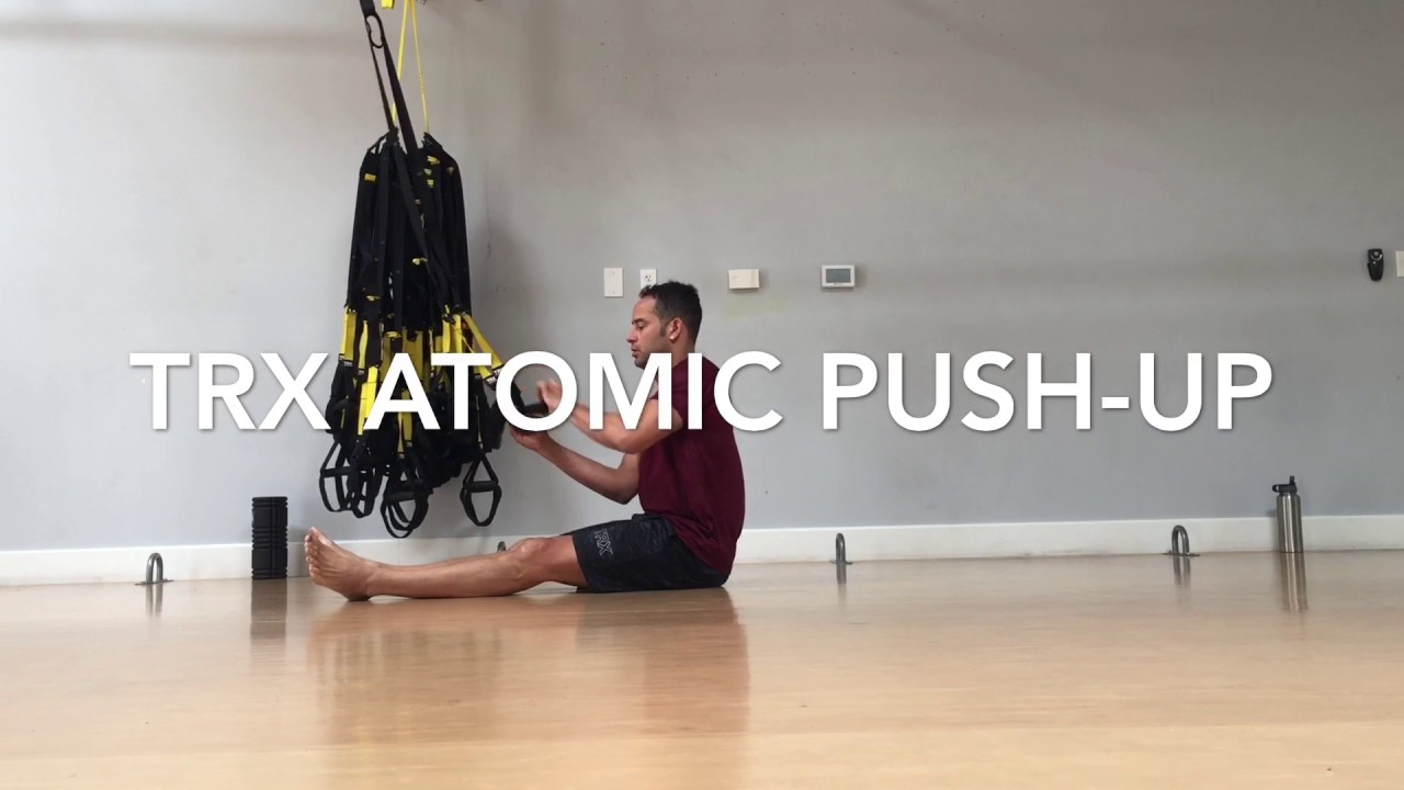TRX atomic push-up variations - YouTube