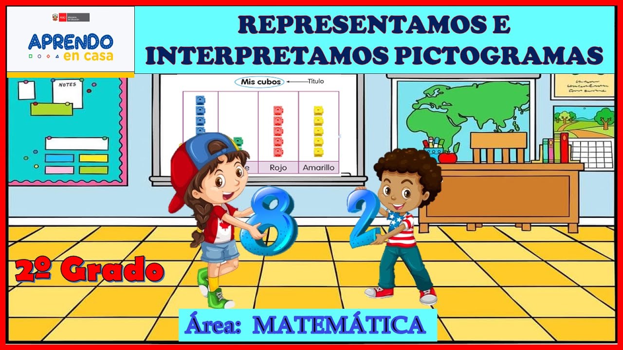 REPRESENTAMOS E INTERPRETAMOS PICTOGRAMAS/ Matemática/ Segundo Grado ...