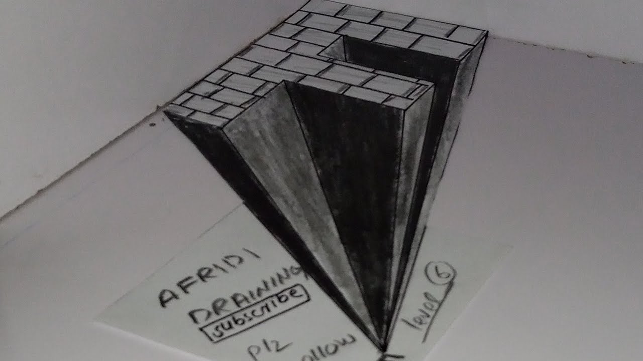 How to draw 3d F||3d F kasay banayee #afridi drawing - YouTube