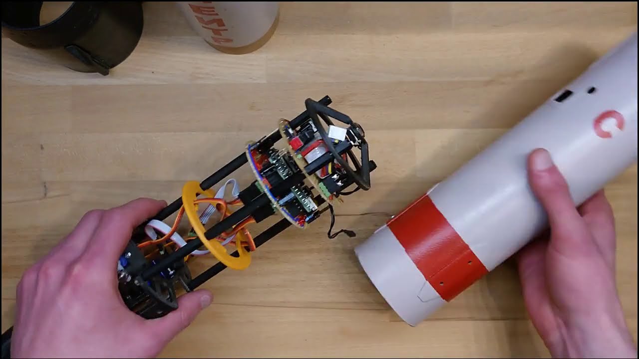 TVC Model Rocket НЕИТРОН C, flight 5, 6 & 7 - YouTube