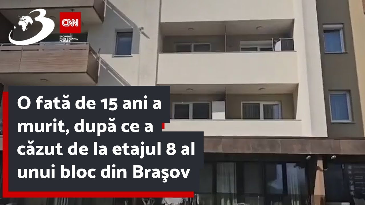 O fată de 15 ani a murit, după ce a căzut de la etajul 8 al unui bloc ...