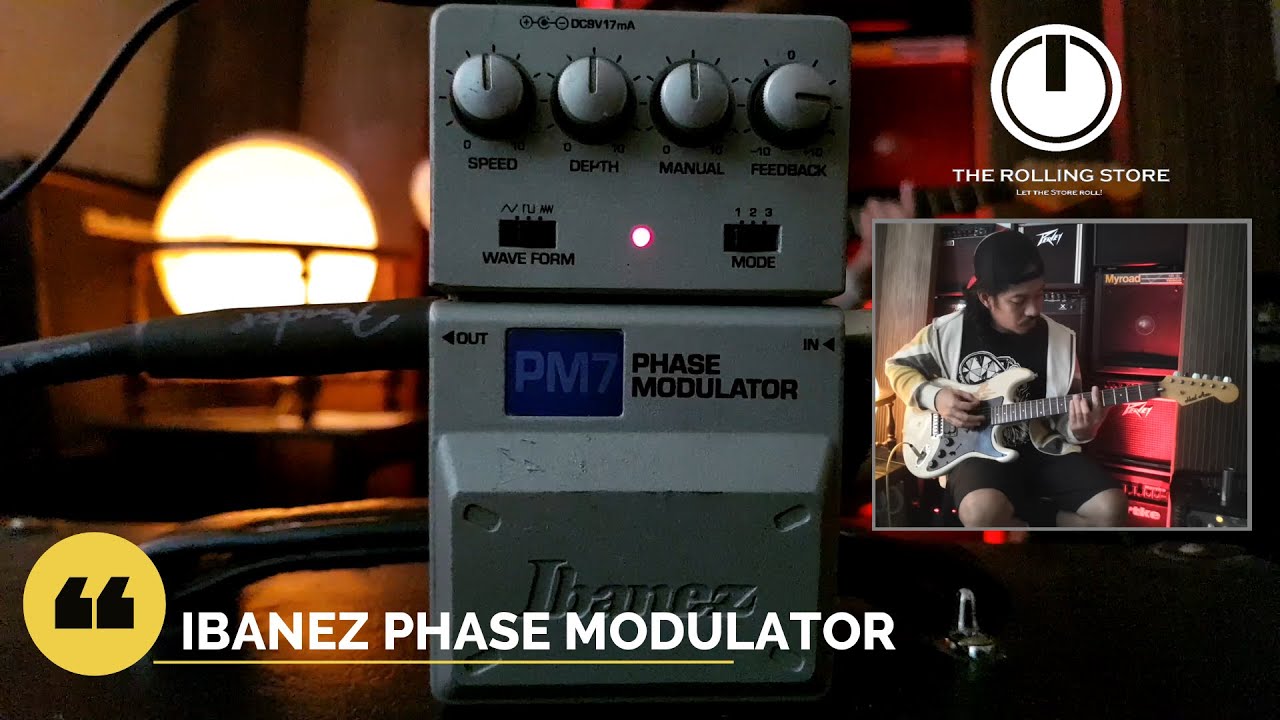 Ibanez Phase Modulator 🎱 - YouTube