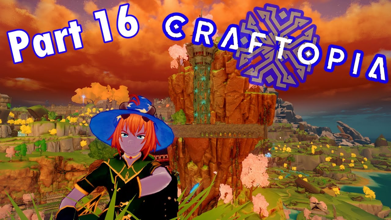 Home Building In The Land of Blossom Trees!! || Craftopia Part 16 - YouTube