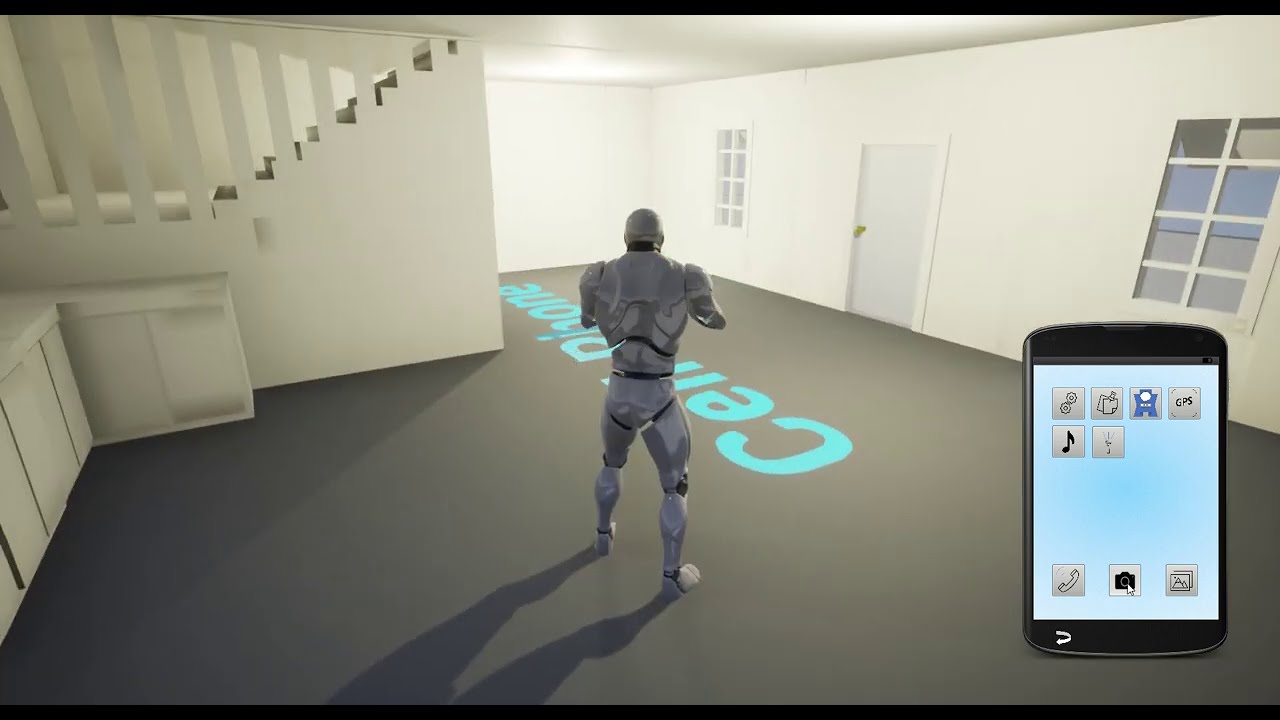 UE4 Cell Phone - YouTube