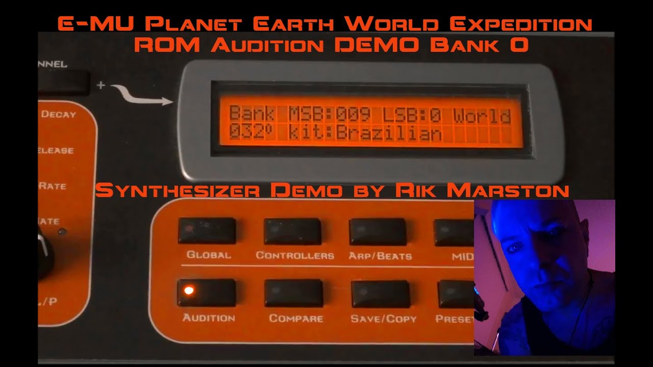 E-MU Planet Earth World Expedition Proteus 2000 ROM Audition DEMO Bank ...