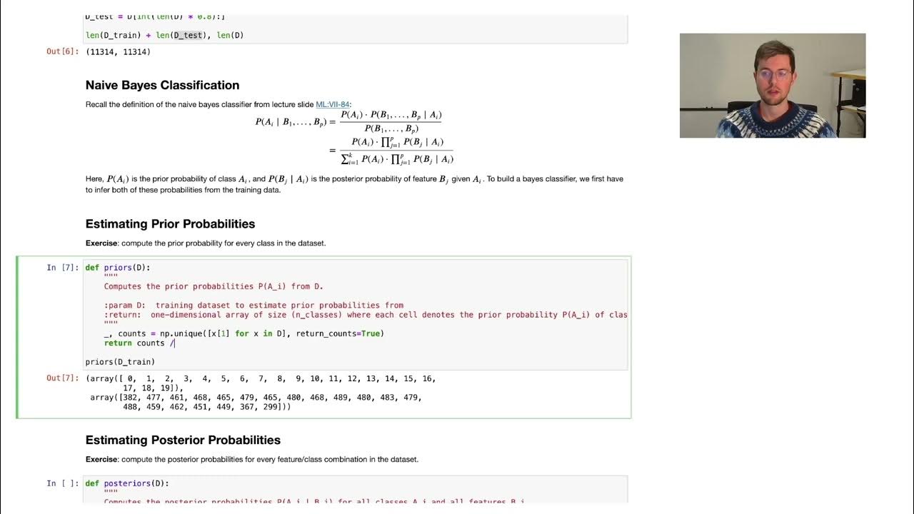 Foundations of Machine Learning Lab » Bayesian Learning » Bayes Classifier - YouTube