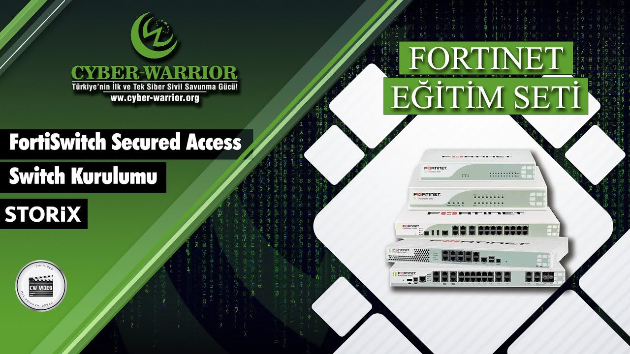 FortiSwitch Secured Access Switch Kurulumu | Fortinet Eğitim Serisi ...