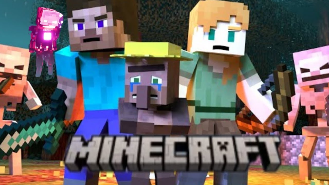 Alex Steve Vs Skeleton Army - Minecraft Animation Video Edit And Music ...