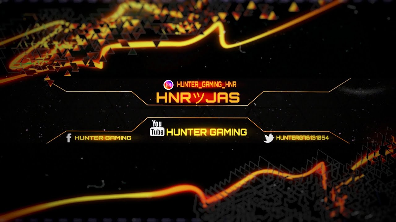 INTRO. TO THE CHANNEL #HUNTERGAMING - YouTube