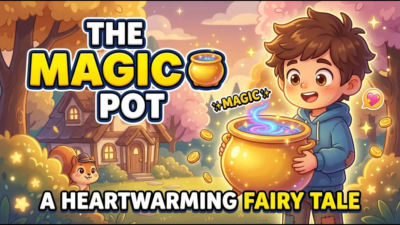 Magic Pot | Bedtime Story in English | Fairy Tale With a Life Lesson ...