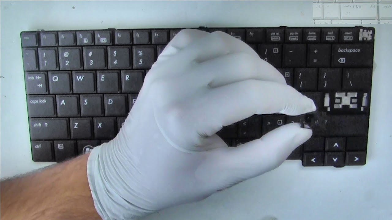 HP 2540P Keyboard KEY CAP Regular, Enter and Space Replacement / Repair ...