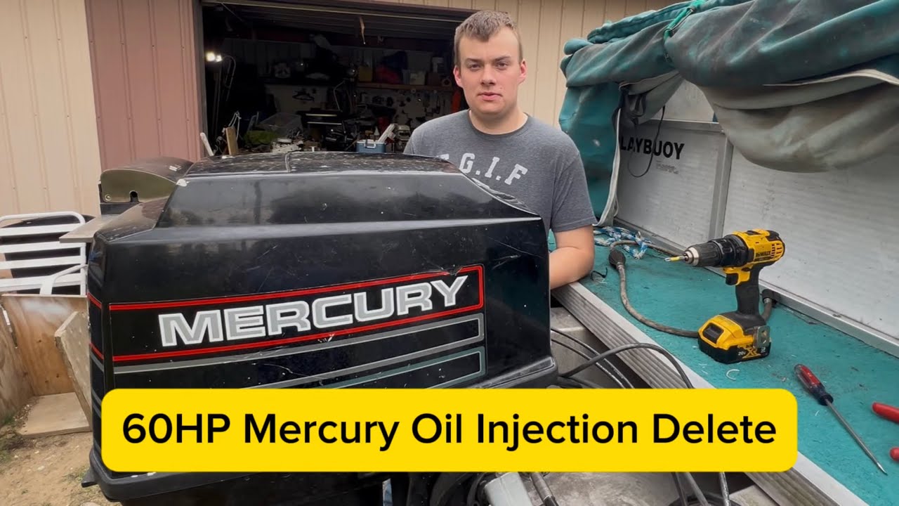 Mercury Outboard Oil Injection Delete: Step-by-Step for 90s 2-Strokes ...