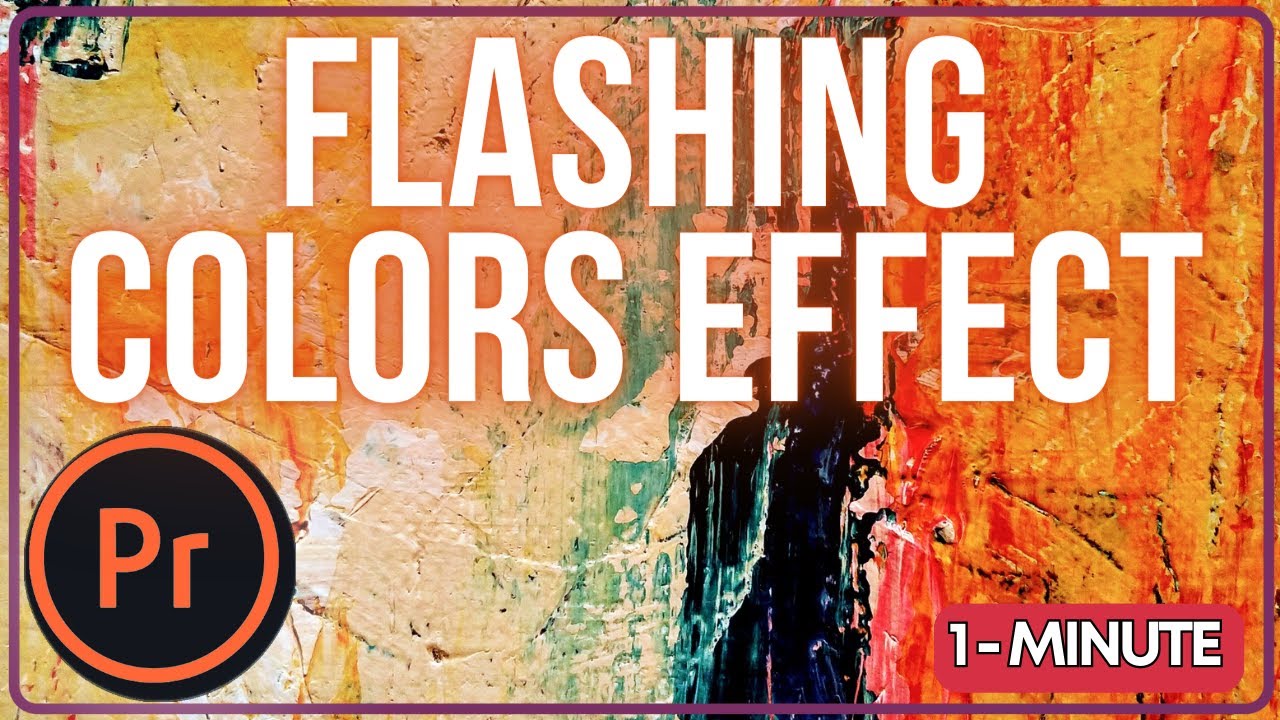 How to do a Trippy Flashing Colors Effect for Video in Premiere Pro ...