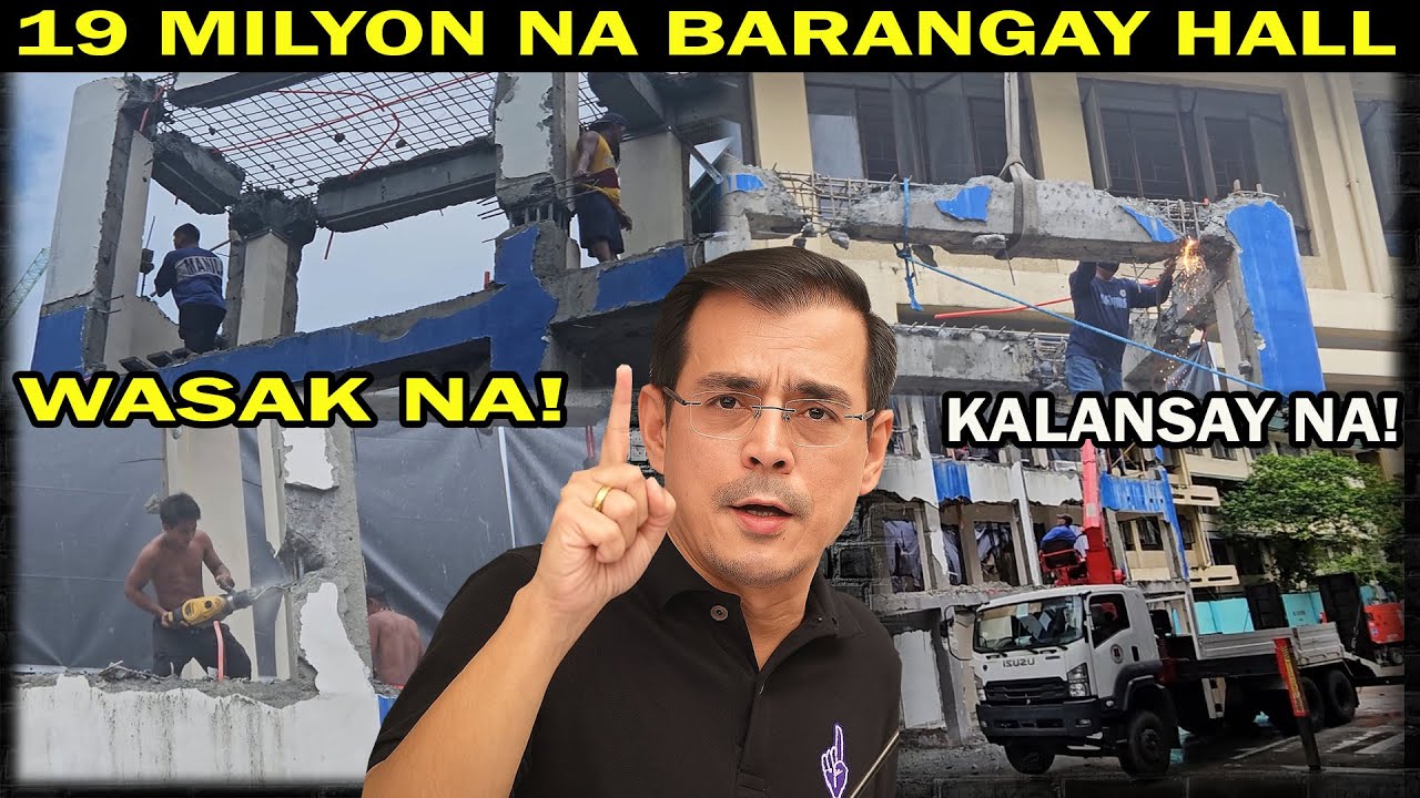 HETO NA SINAPIT! KALANSAY NA ANG 19 MILYON NA BRGY. HALL | YORME ISKO ...