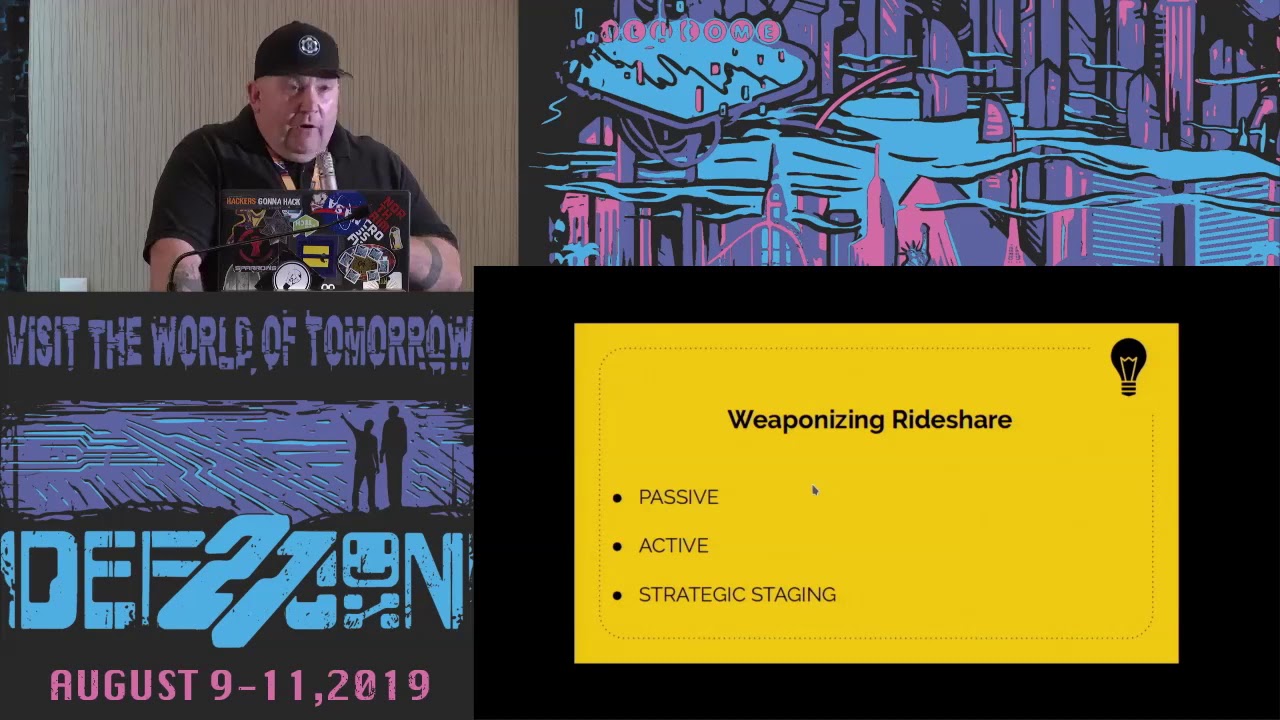 Edward Miro - Rideshare OSINT CarBased SE For Fun and Profit - DEF CON ...