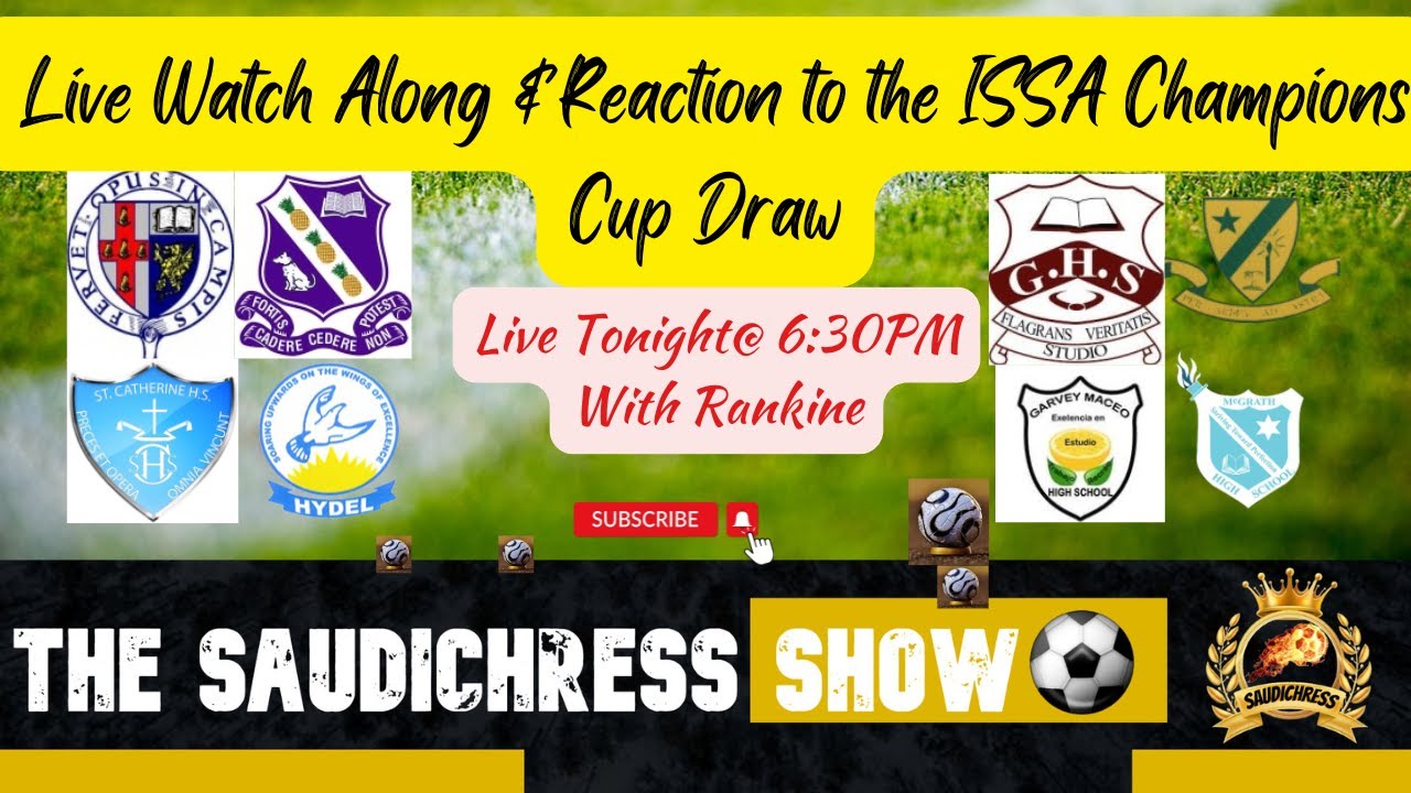 Live Watch Along &Reaction to the ISSA Champions Cup Draw - YouTube
