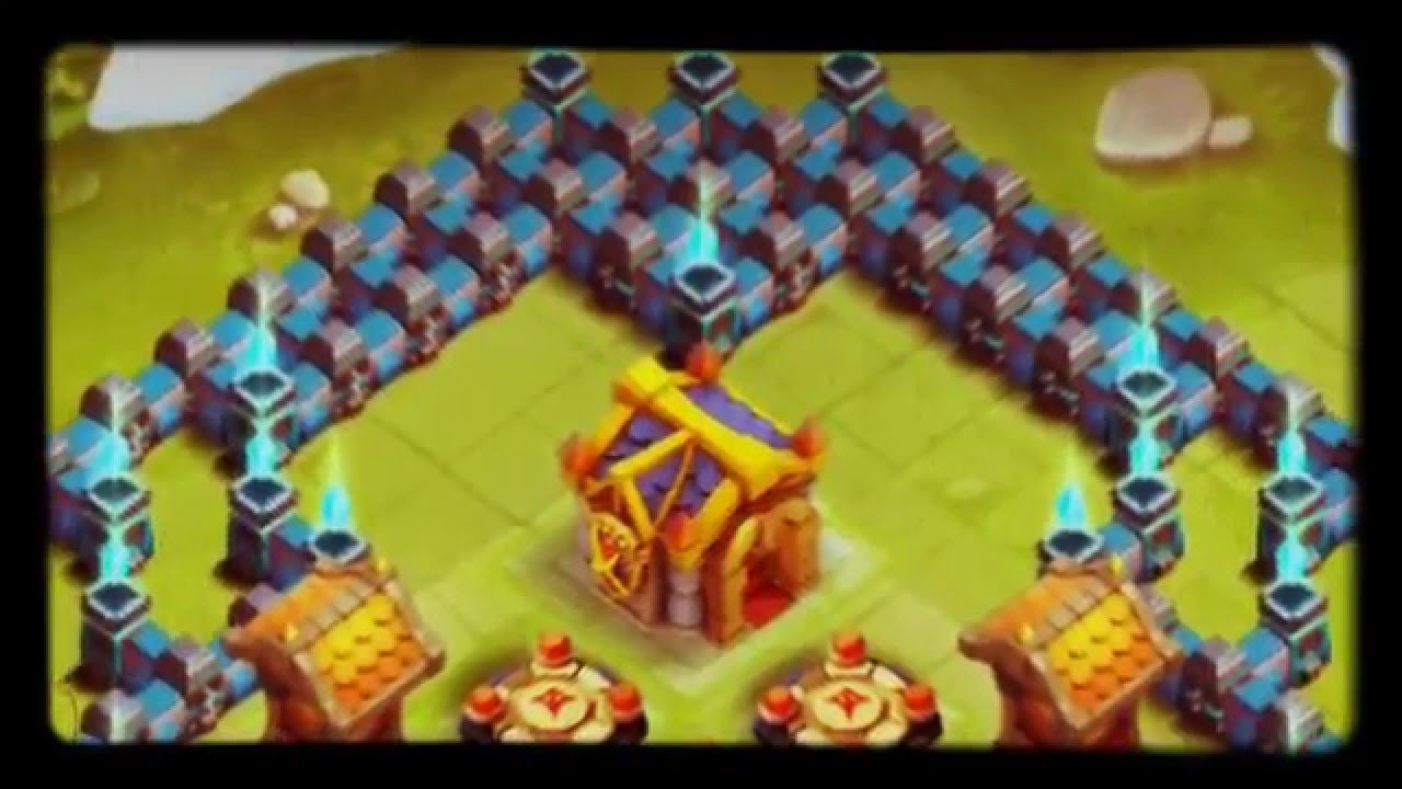 Castle clash|town hall 17 corner base - YouTube