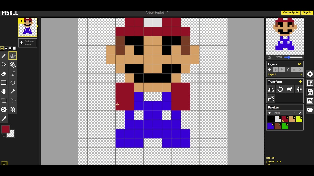 Angry edition of Mario 8 Bits - YouTube