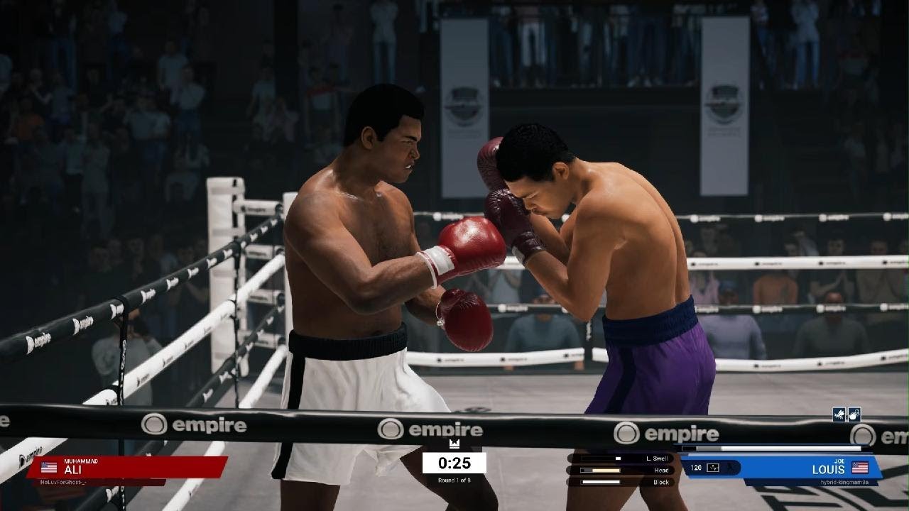 Joe Louis - Undisputed Boxing Online vs. Muhammad Ali 4th round KO ...