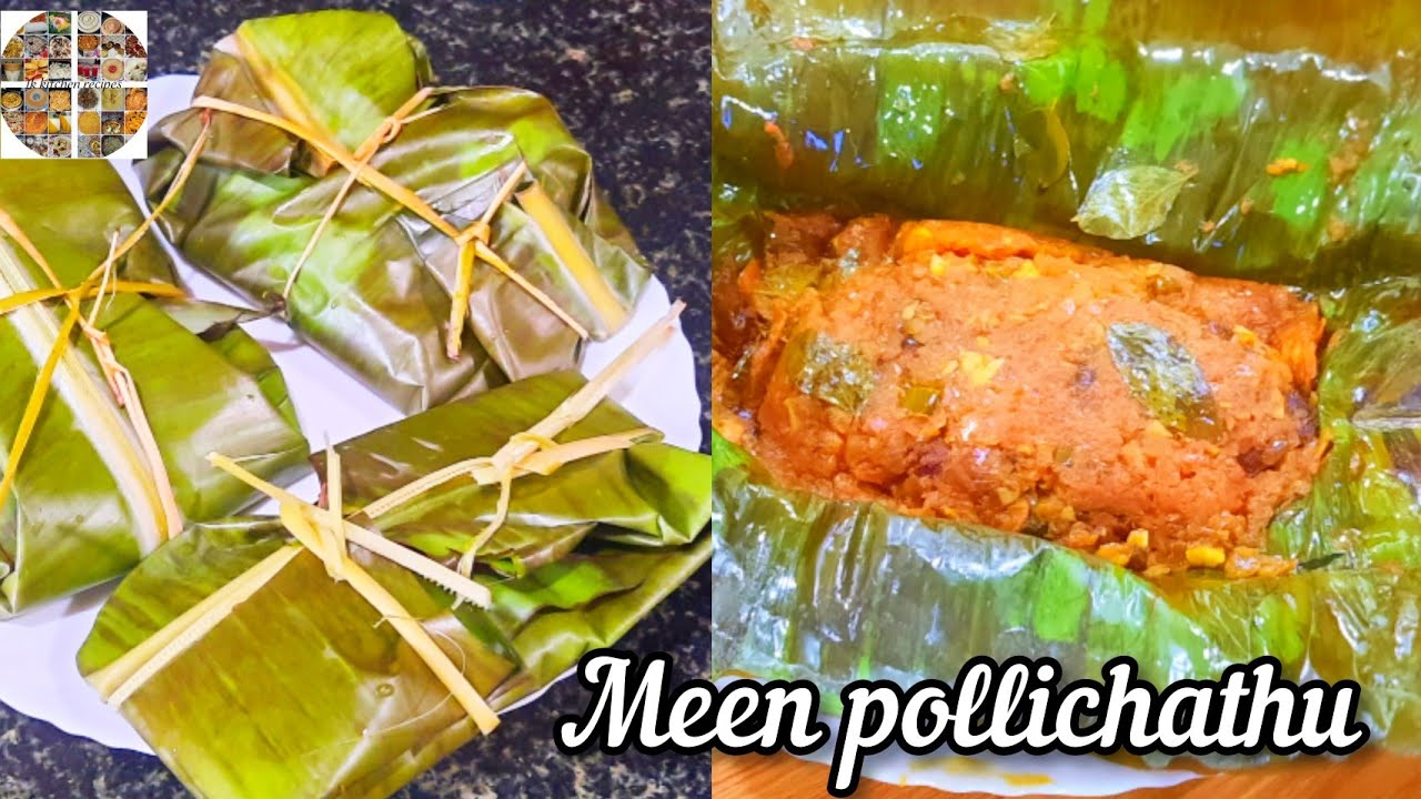 Meen pollichathu|Fish pollichathu|kerala style Avoli pollichathu ...