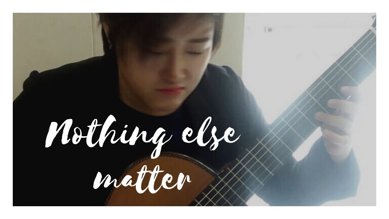 Metallica - Nothing else matters Intro classicalguitar cover - YouTube