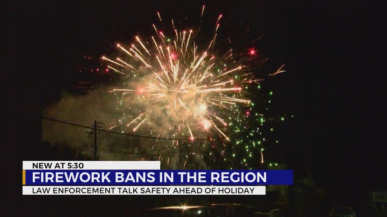 Tri-Cities authorities warn against violating fireworks bans - YouTube