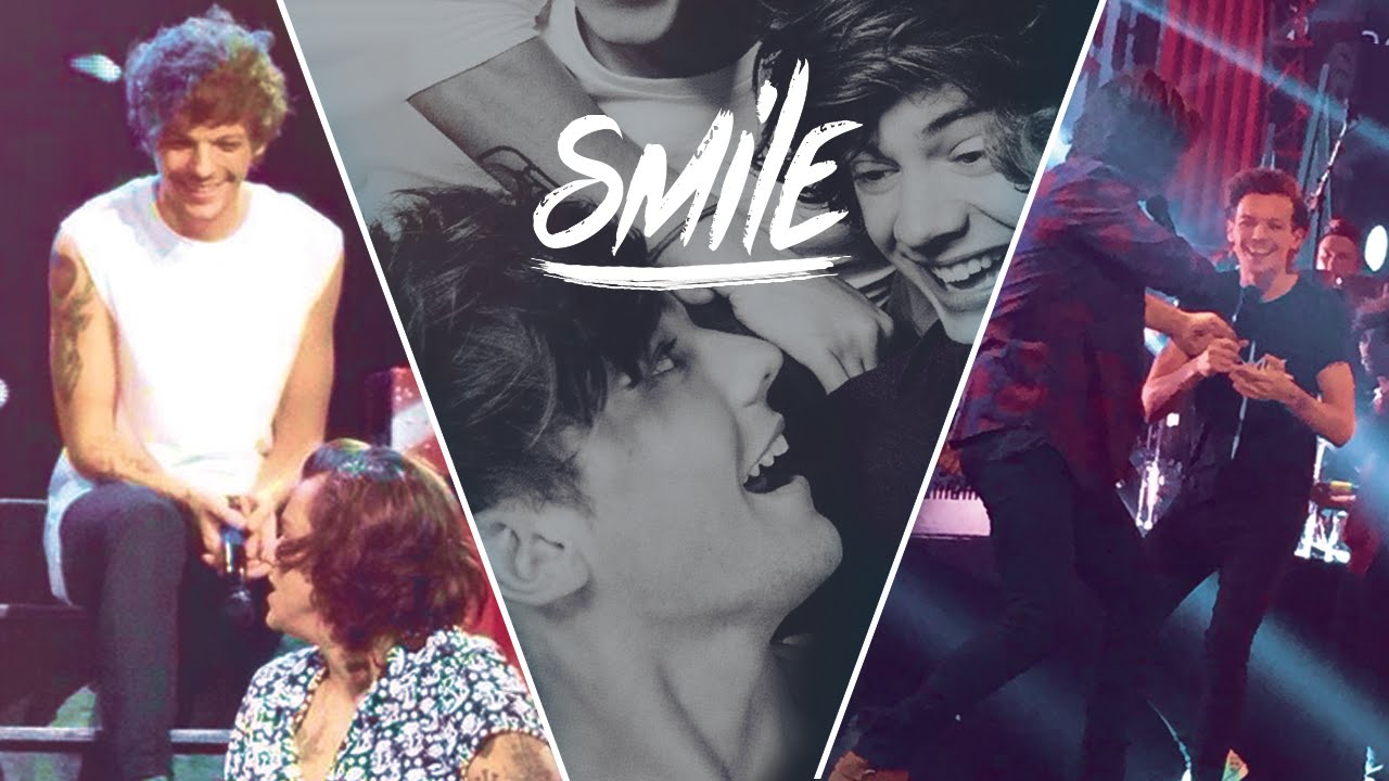 The reason why Louis smiles - YouTube