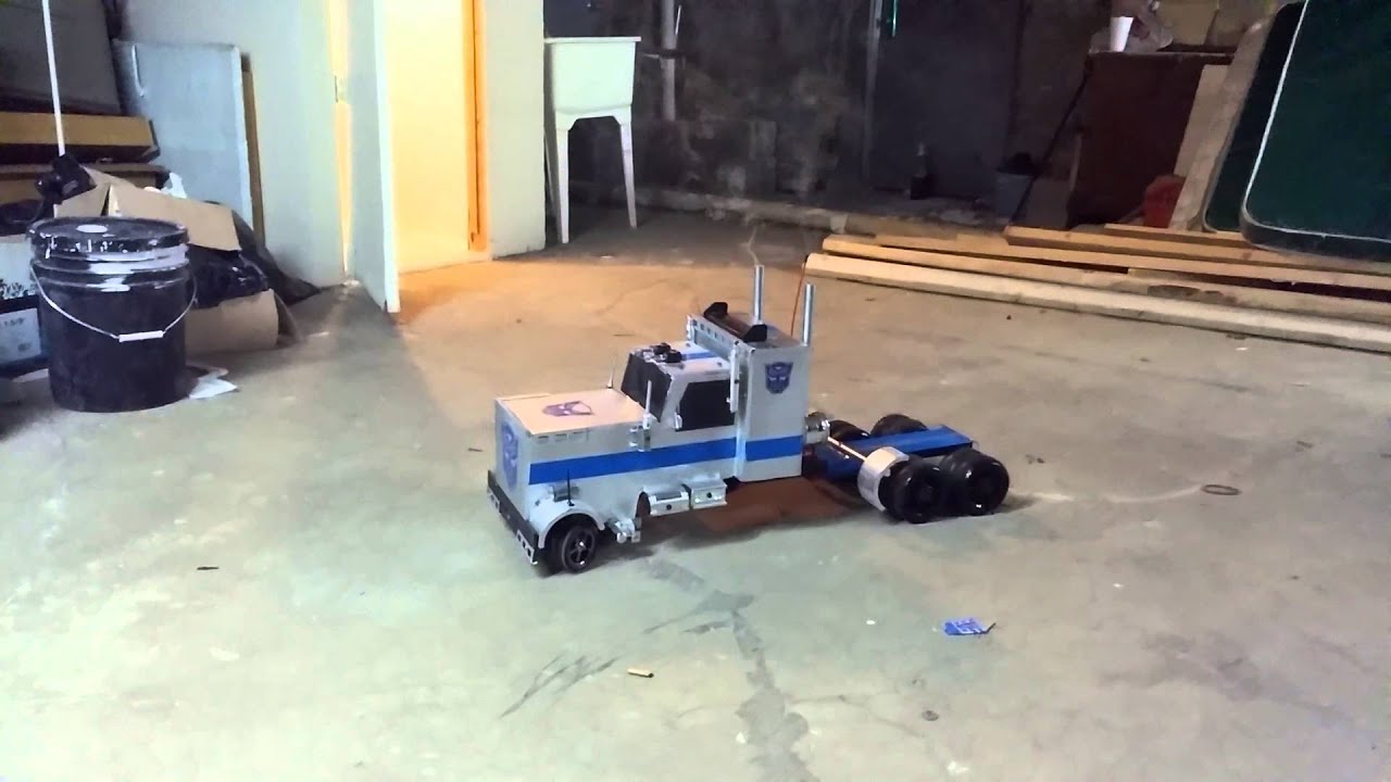 Rc peterbilt semi truck - YouTube