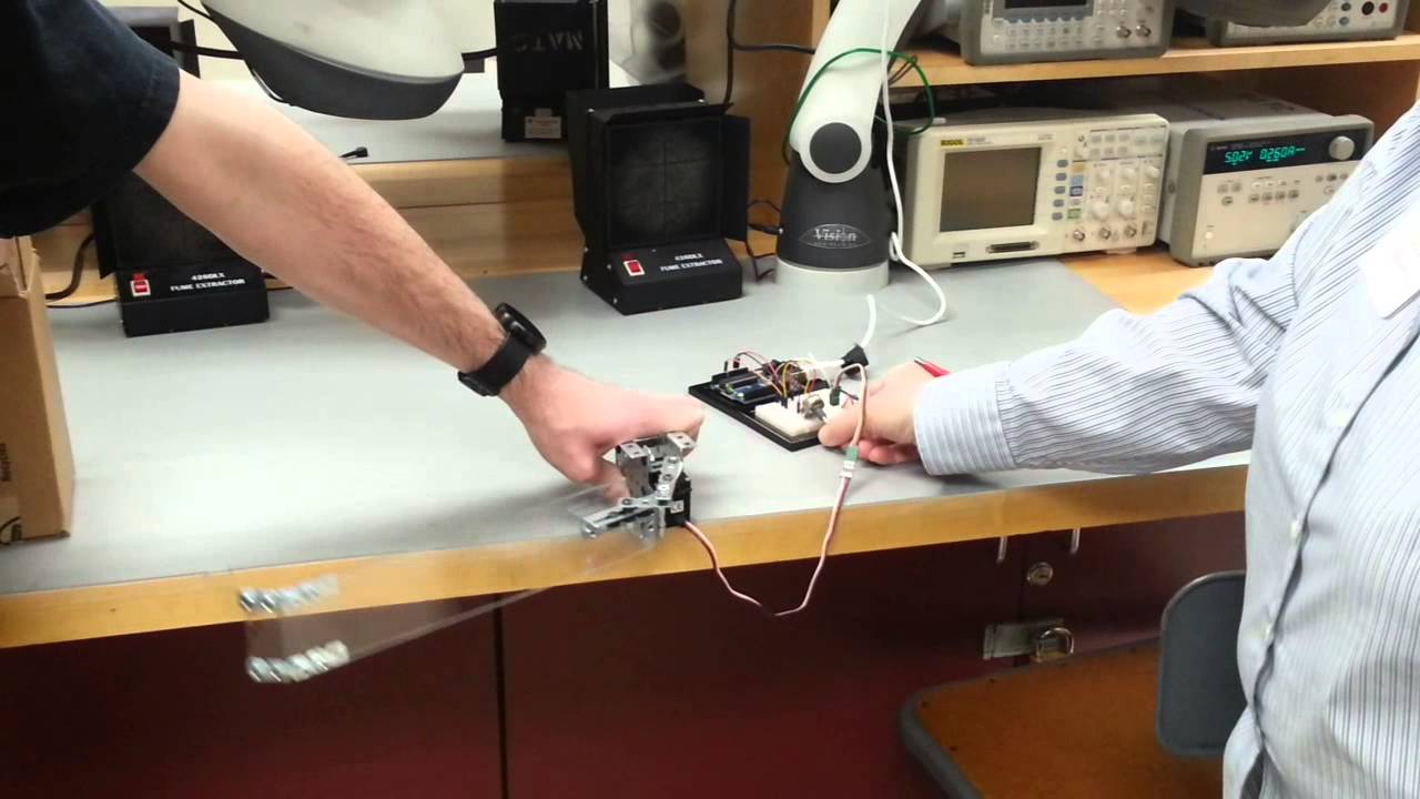 Front gate test/demo - YouTube