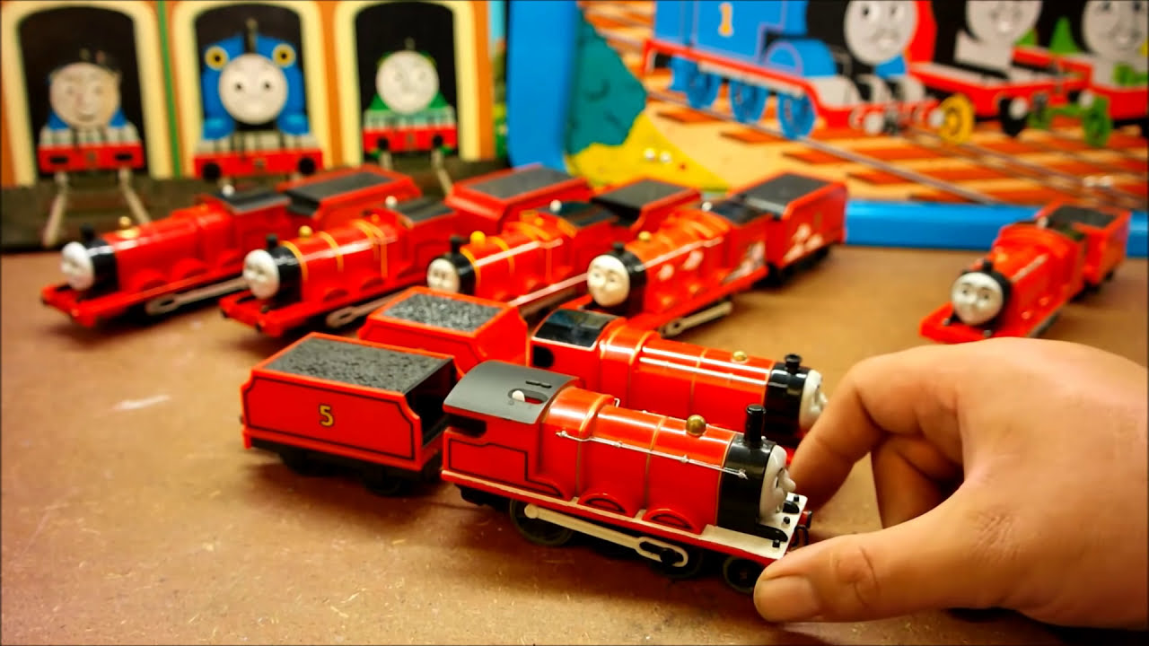 Trackmaster 2 Talking James Unboxing review and first run. - YouTube