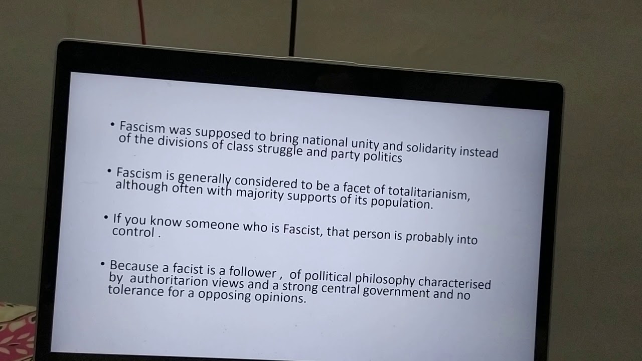 Education under Fascism, part ll, Dr. Aparna Kar, Associate Professor ...