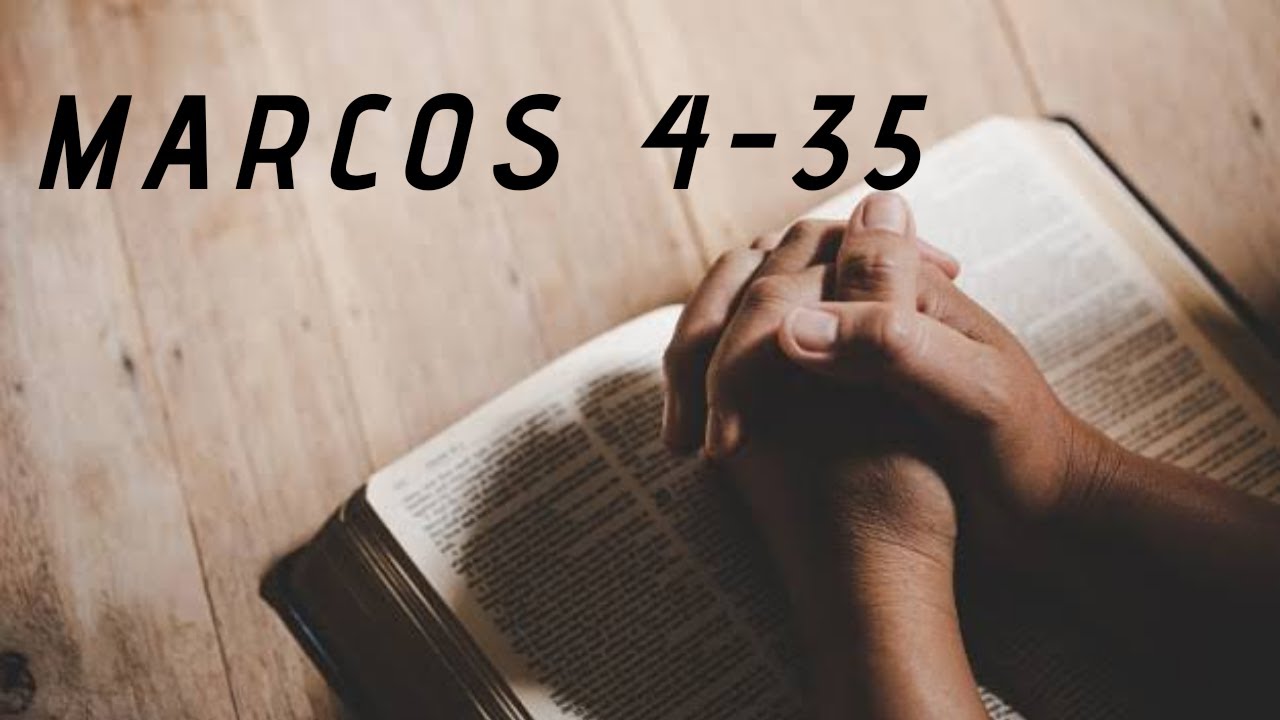 MARCOS 4-35 JESUS ACALMA A TEMPESTADE - YouTube