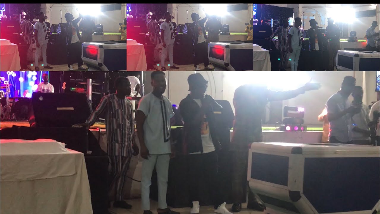 Frank Naro Sings Gospel Song as Mercy Asiedu donated a huge amount for ...