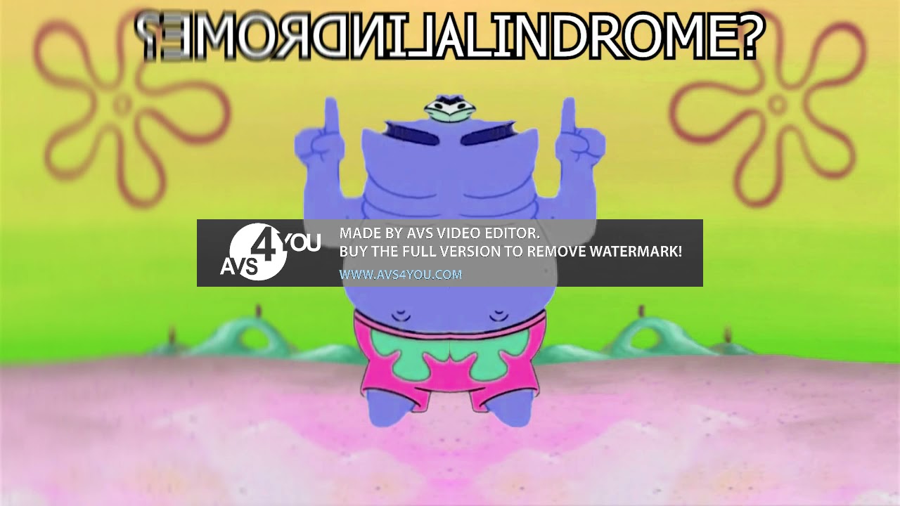 Hey Spongebob Are You Good At Saying Words Backwards Has a Conga Busher ...