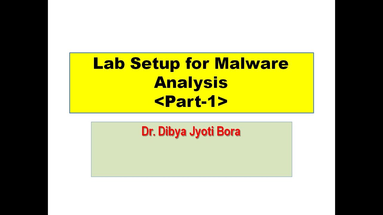 #Lab Setup for Malware Analysis|Part-1|#Malware Analysis|LECTURE#3 ...