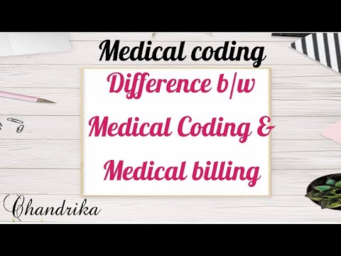 Difference between Medical coding and Medical billing - YouTube