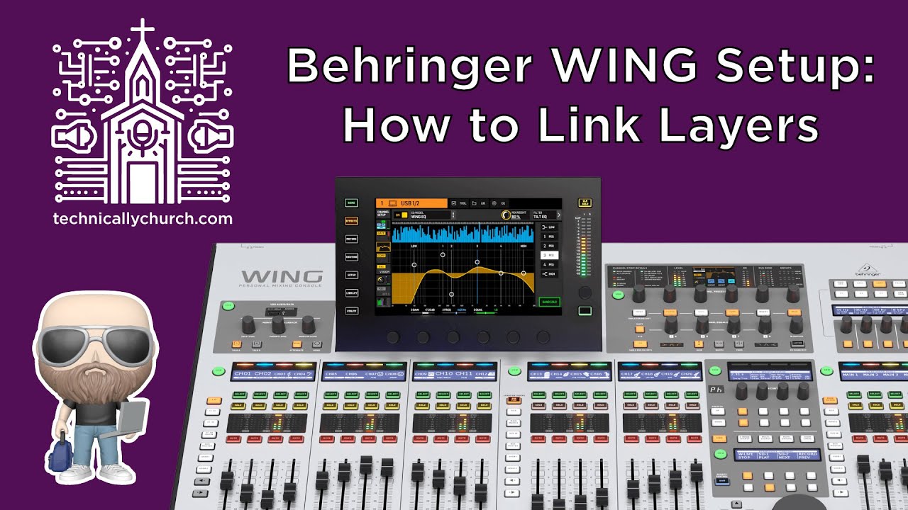 Behringer WING Setup: How to Link Layers & Navigate Like a Boss - YouTube