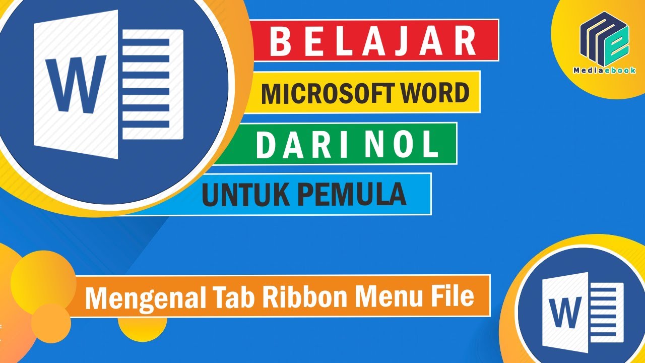 Mengenal Fungsi Menu File di Microsoft Word - YouTube