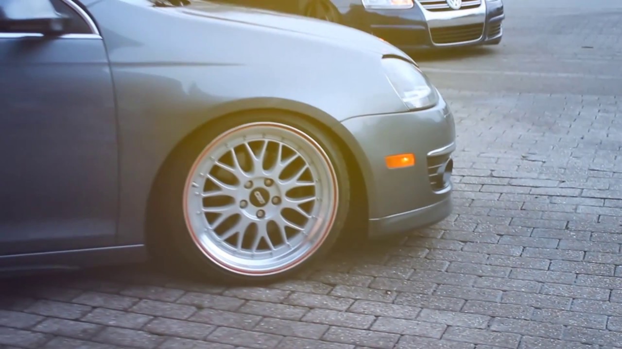 Jetta Mk5 Airride & Static BBS 3SDM - YouTube