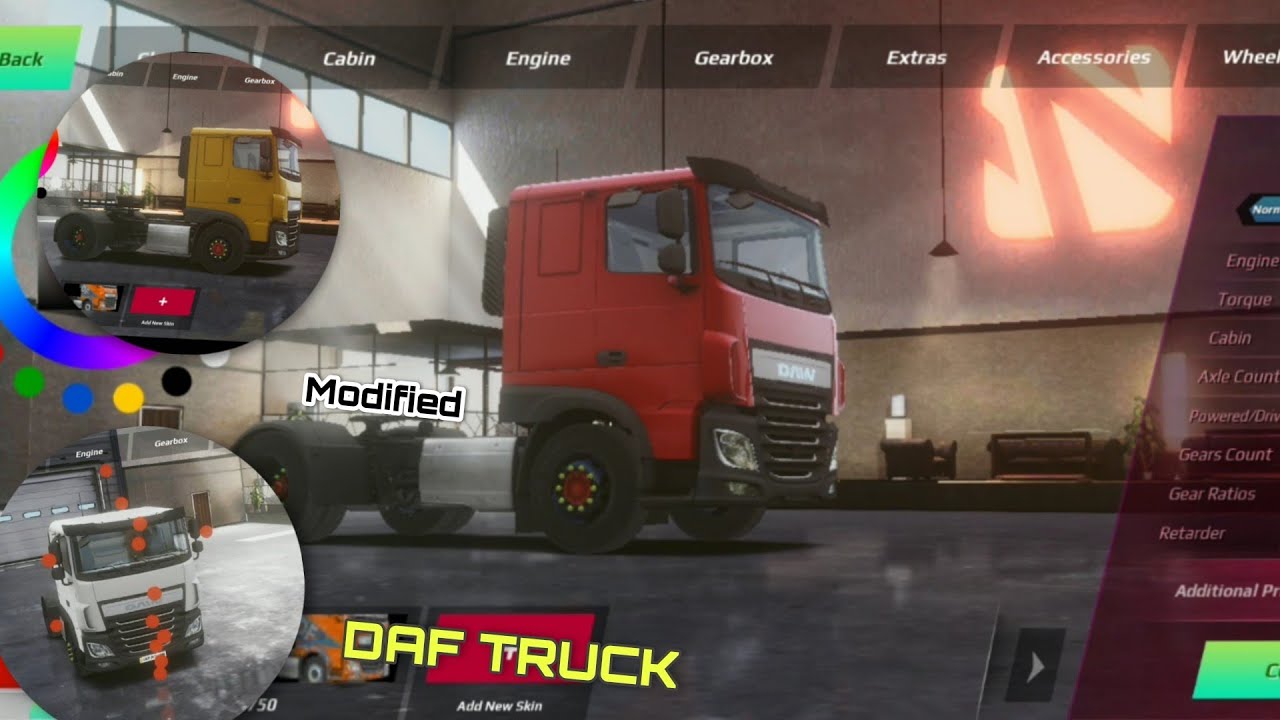 NEW DAF TRUCK PURCHASE WHEELS MODIFICATION TUTORIAL TRUCKERS OF EUROPE ...