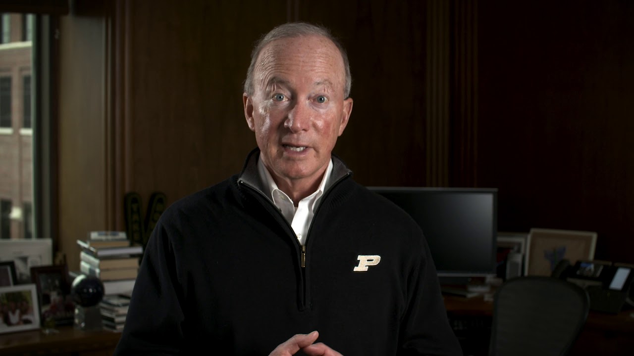 2020 Outlook For Purdue Students From Pres. Daniels | March 2020 - YouTube