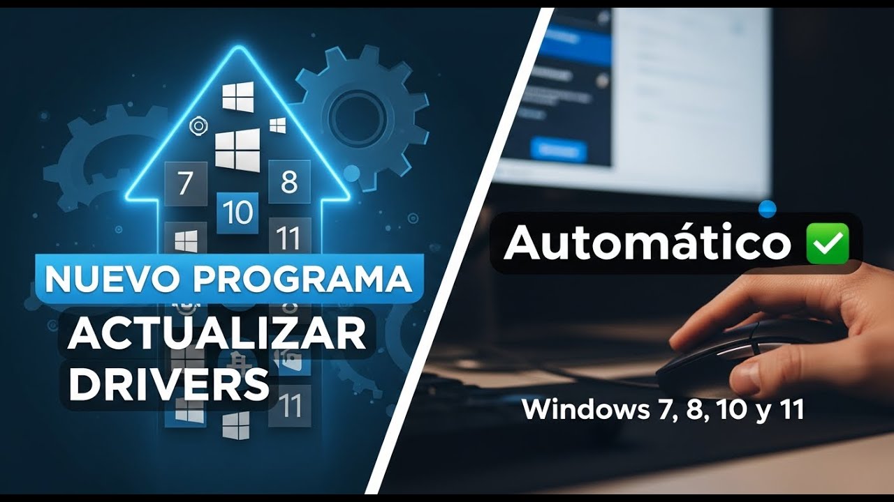 nuevo programa para actualizar drivers en Windows 7,8,10 y 11 - YouTube