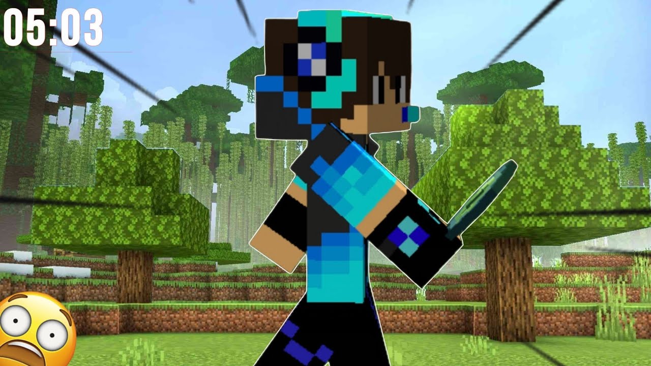 My First Ever Minecraft Speedrun! (Can I Beat the Game Fast?) - YouTube