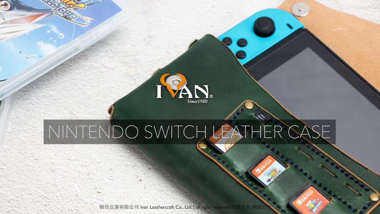Leather Project: Nintendo Switch Leather Case - YouTube