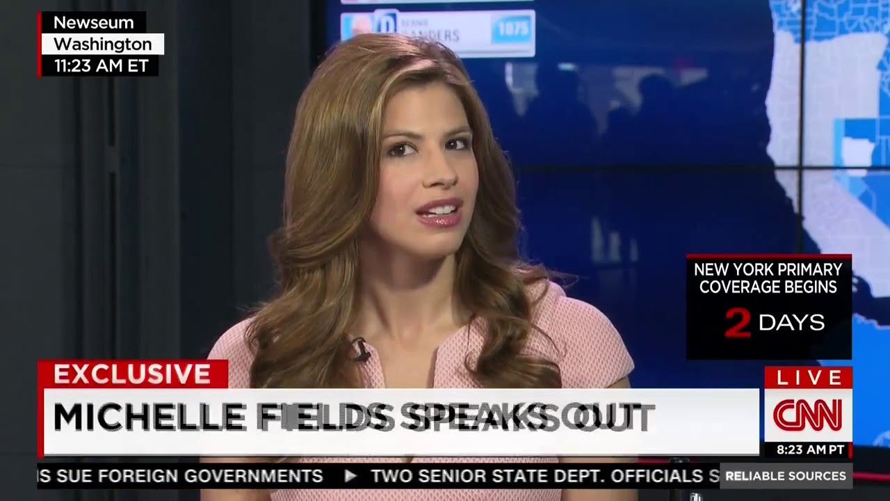 Michelle Fields CNN April 17, 2016 - YouTube