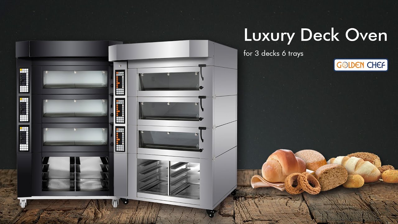 LUXURY DESK OVEN - 3 DESKS 6 TRAYS - YouTube