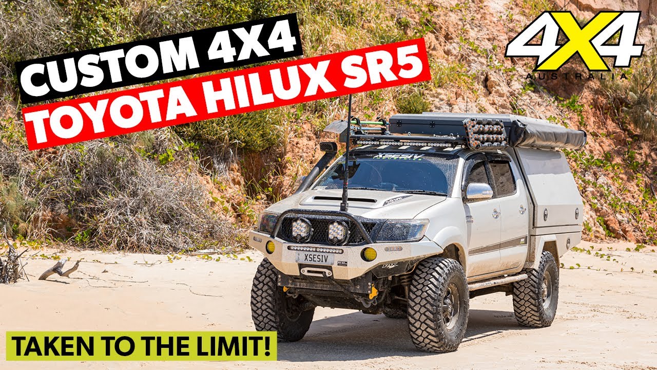 Custom Hilux SR5 taken to the limit | 4X4 Australia - YouTube