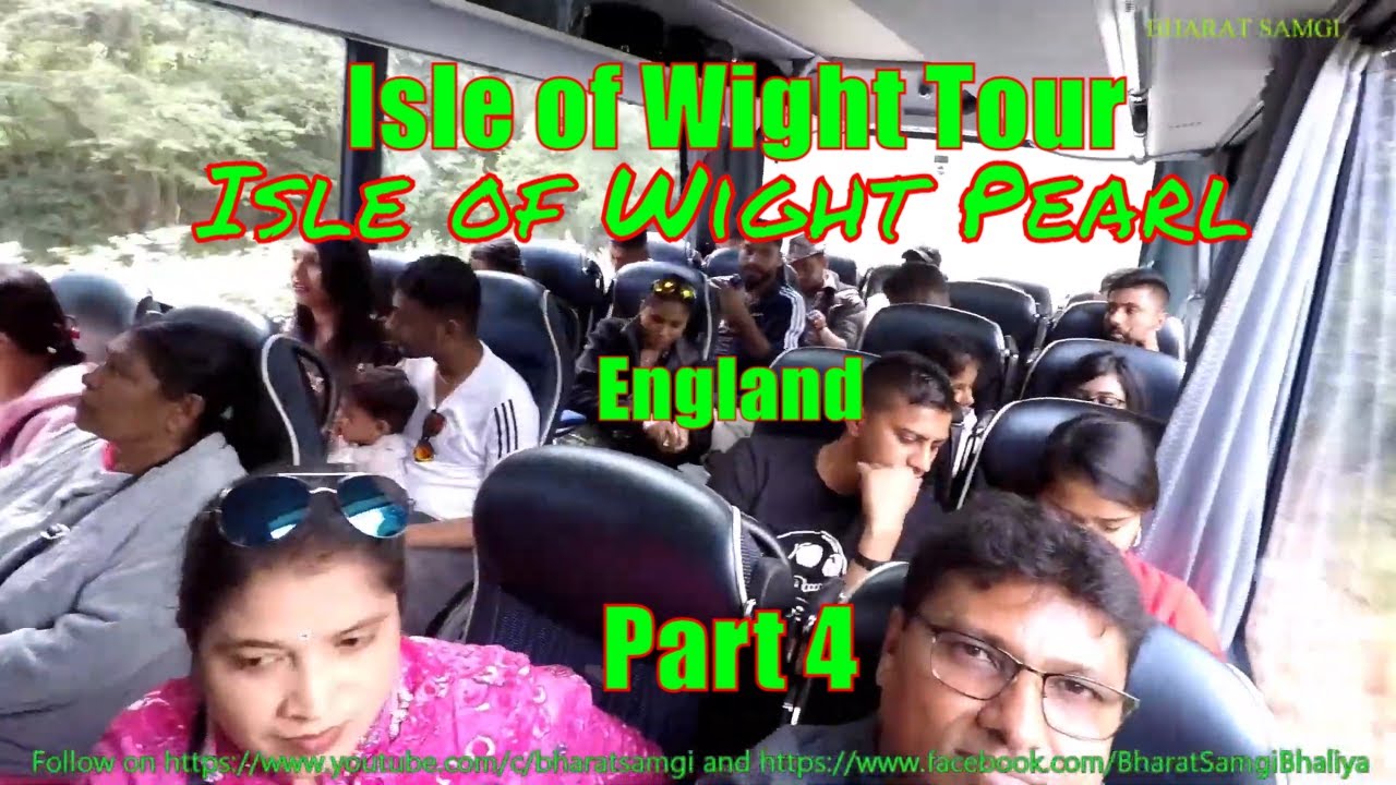 Isle of Wight tour by bus | The Needles Beach to Isle of Wight Pearl ...
