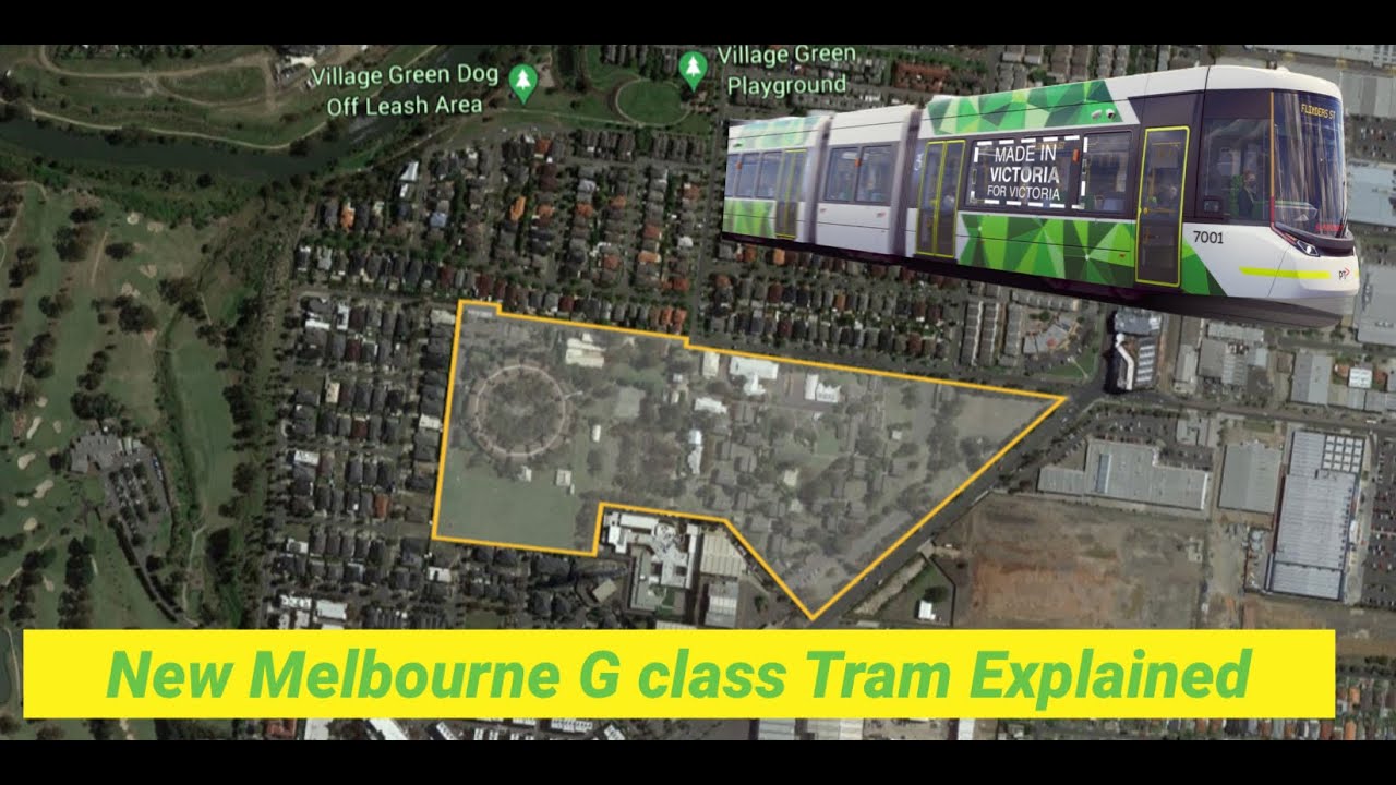 NEW Melbourne G class Tram Explained - YouTube