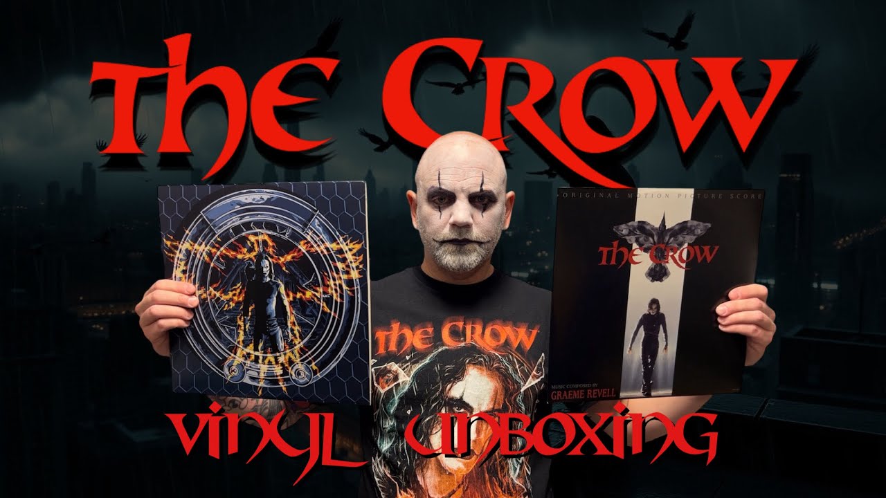 The Crow Vinyl Score Unboxing - YouTube